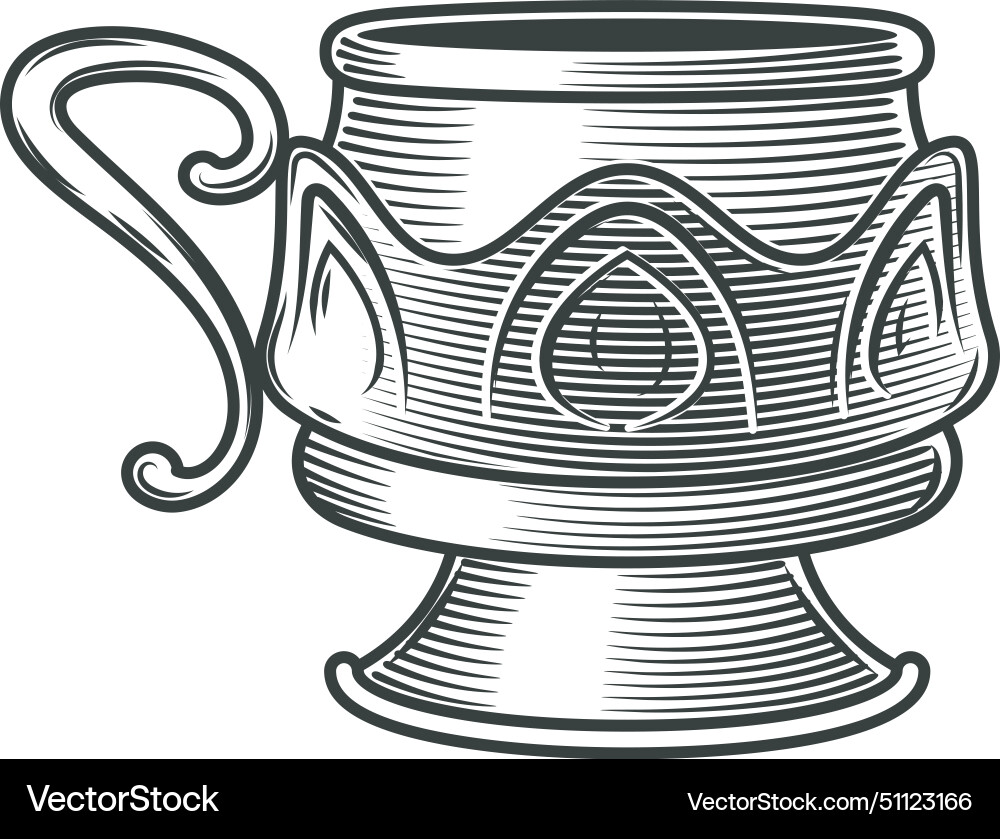 Cup design Royalty Free Vector Image - VectorStock