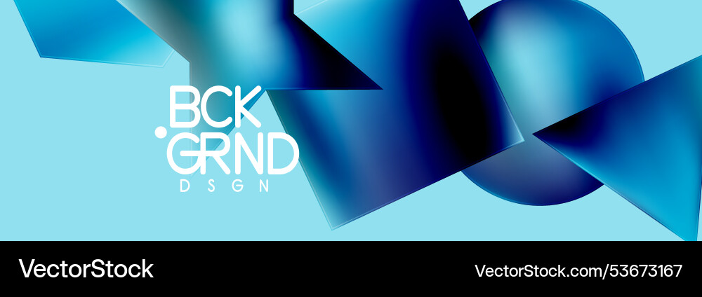 Neon color geometric shapes square triangle circle