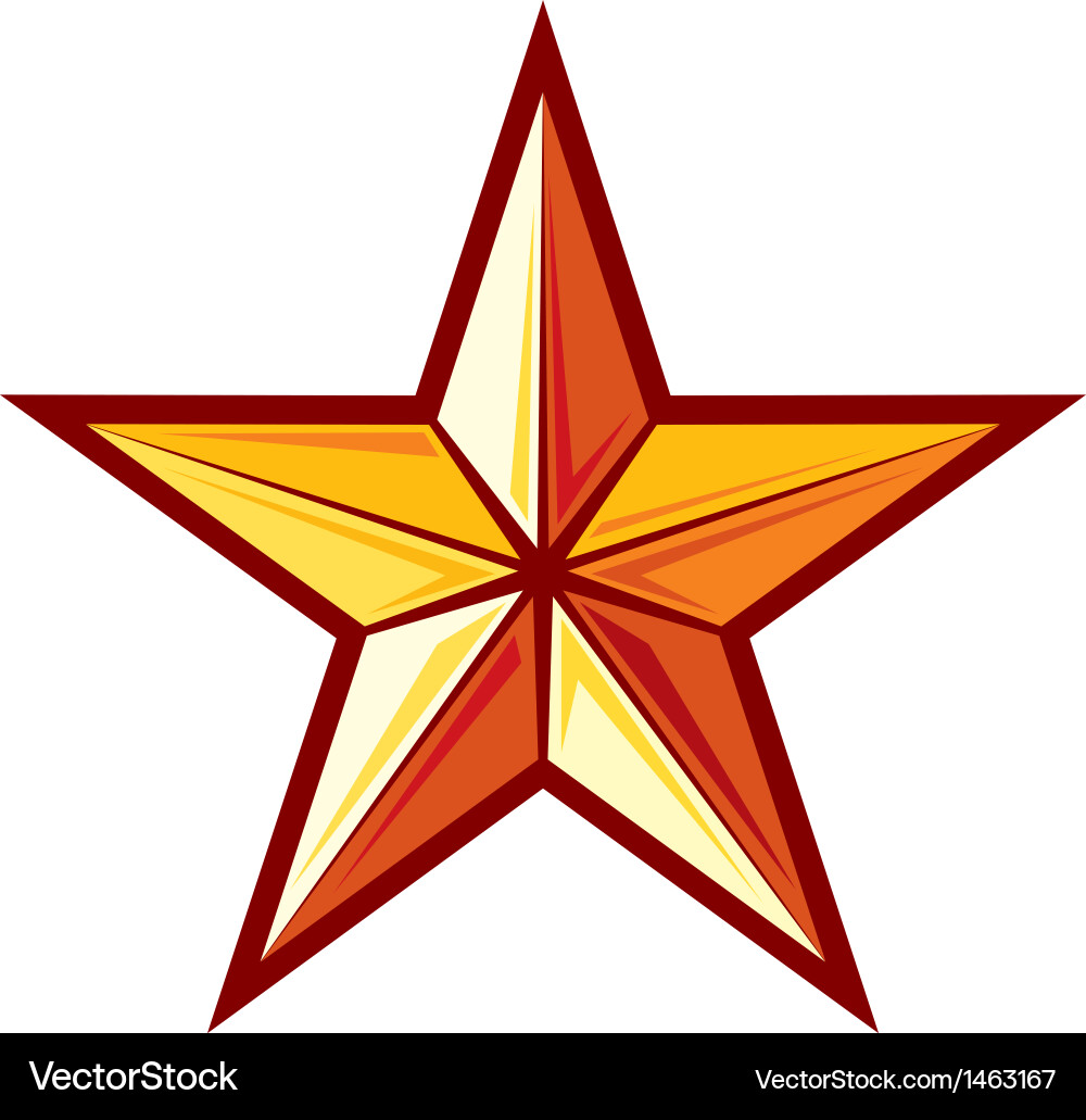 Star Symbol Collection Royalty Free Vector Image