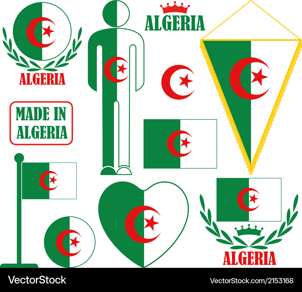 Algeria Royalty Free Vector Image - VectorStock