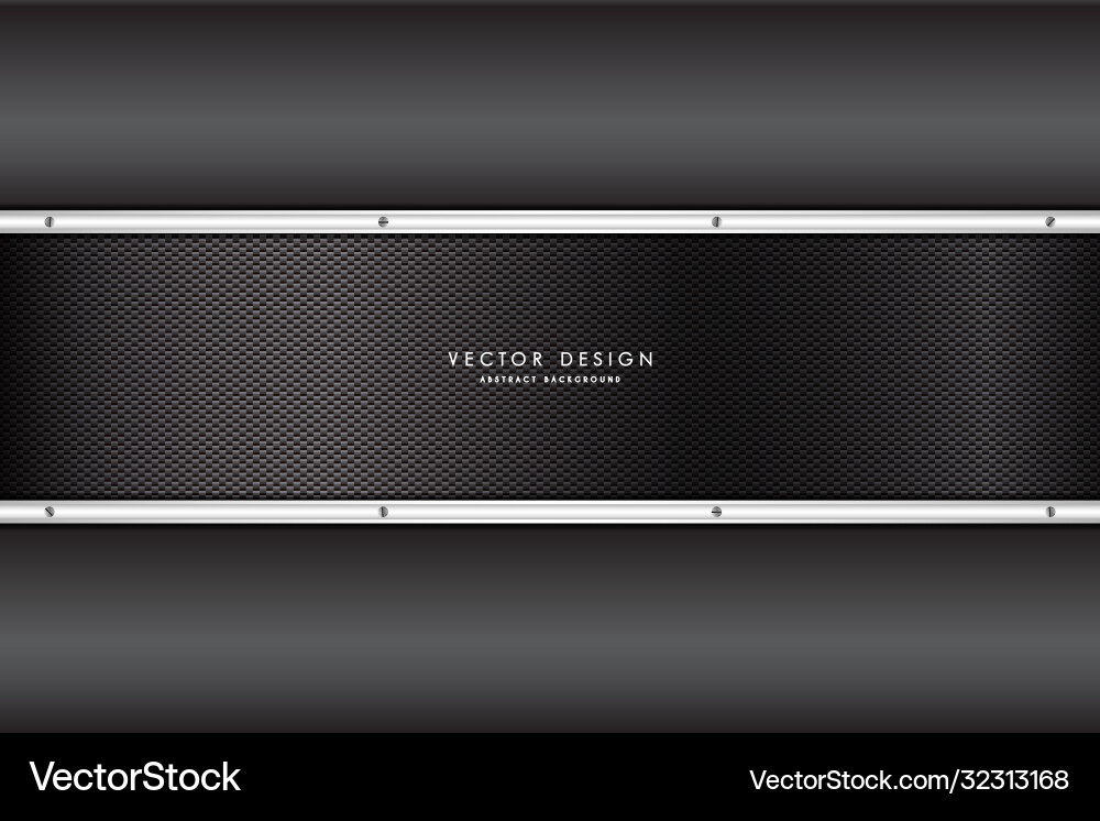 Gray metal background Royalty Free Vector Image