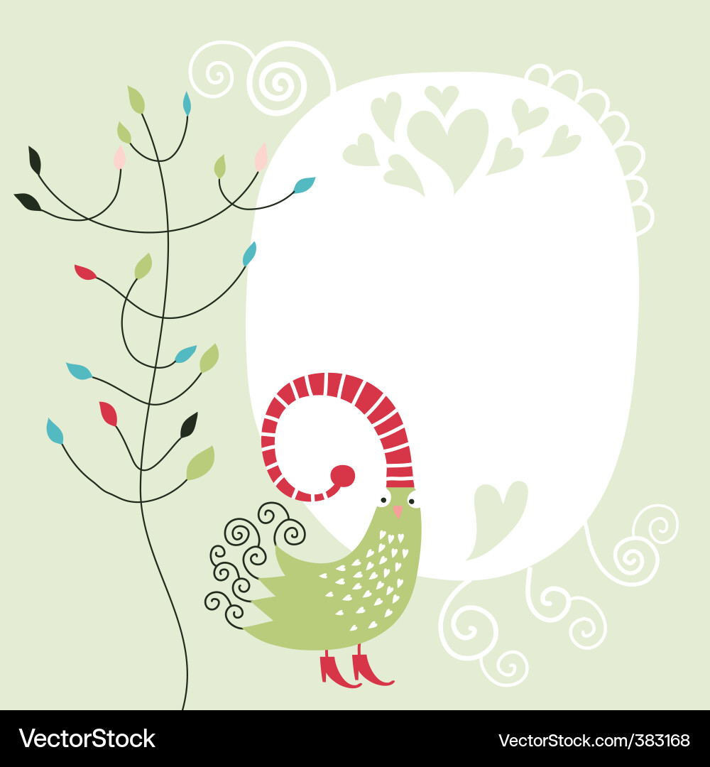 Greeting card Royalty Free Vector Image - VectorStock