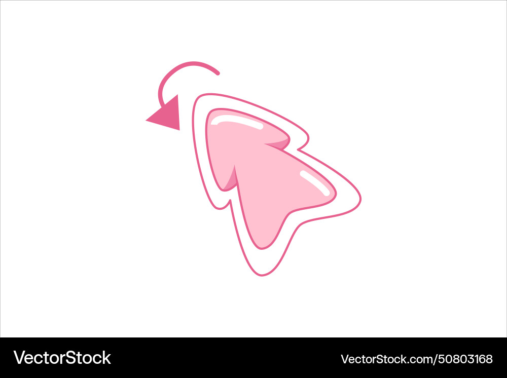 Mouse sticker Royalty Free Vector Image - VectorStock