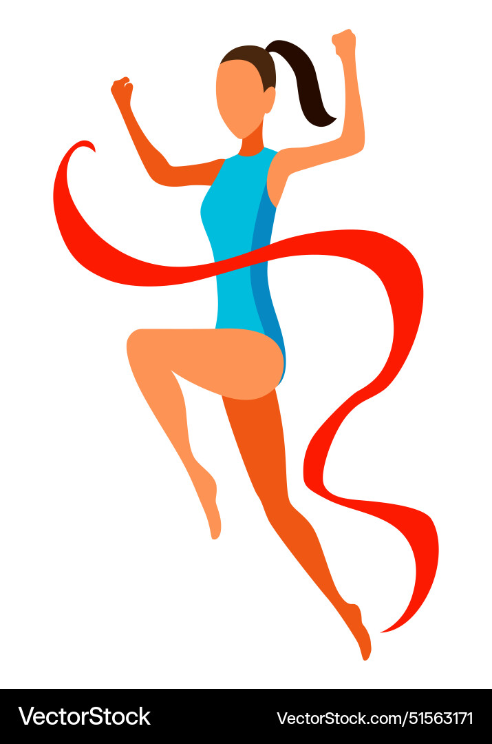 Contemporary and classical dancing dancer Vector Image