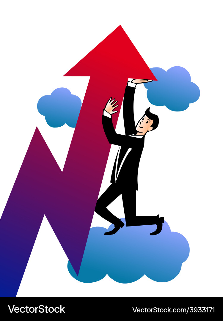 Make high profit Royalty Free Vector Image - VectorStock