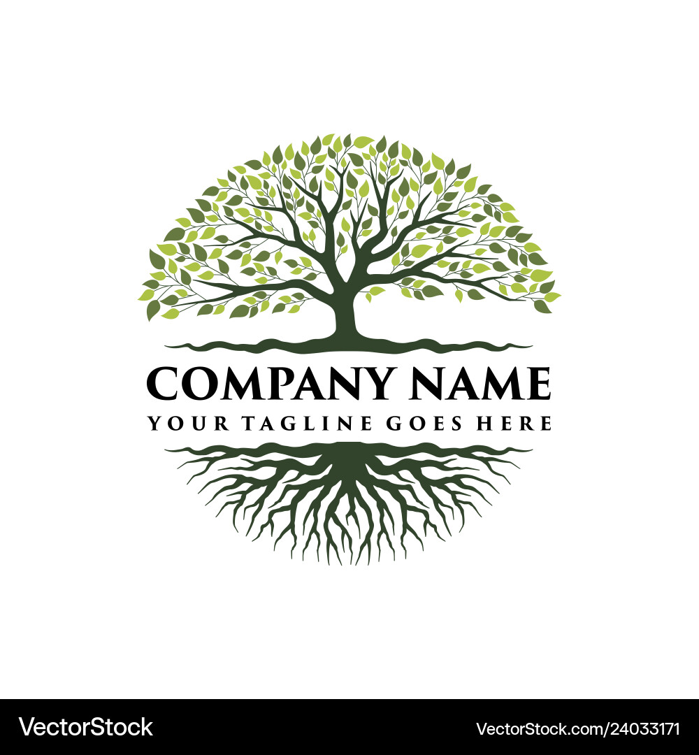 Tree of life logo Royalty Free Vector Image - VectorStock