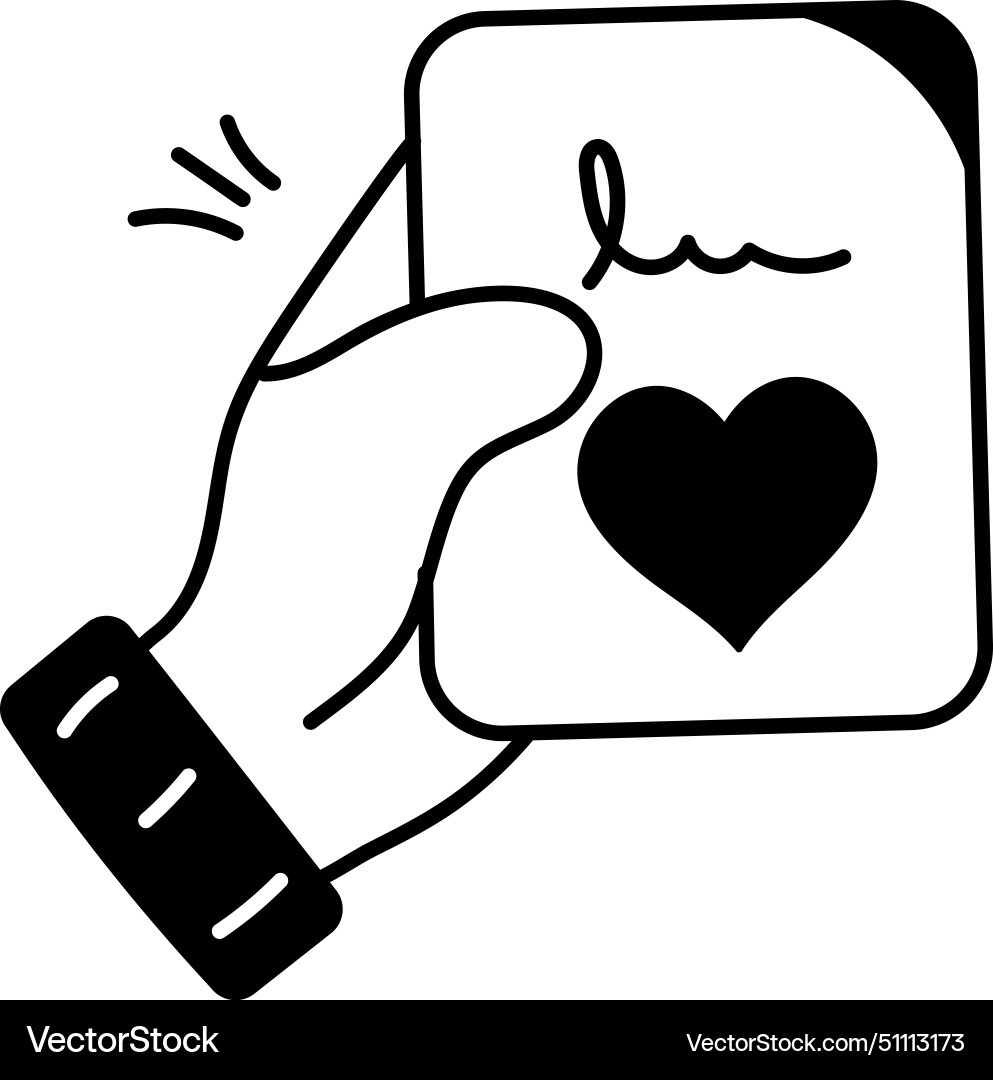 Love note Royalty Free Vector Image - VectorStock