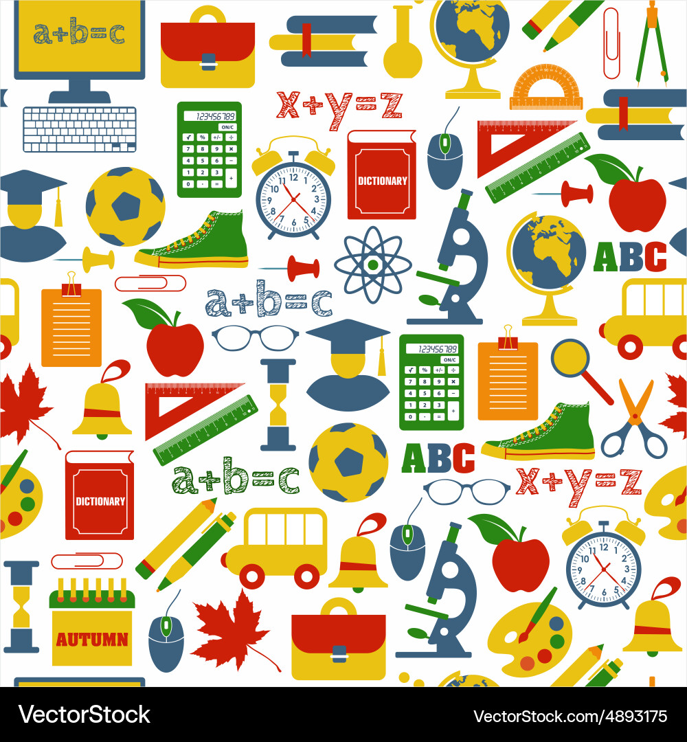 School Royalty Free Vector Image - VectorStock