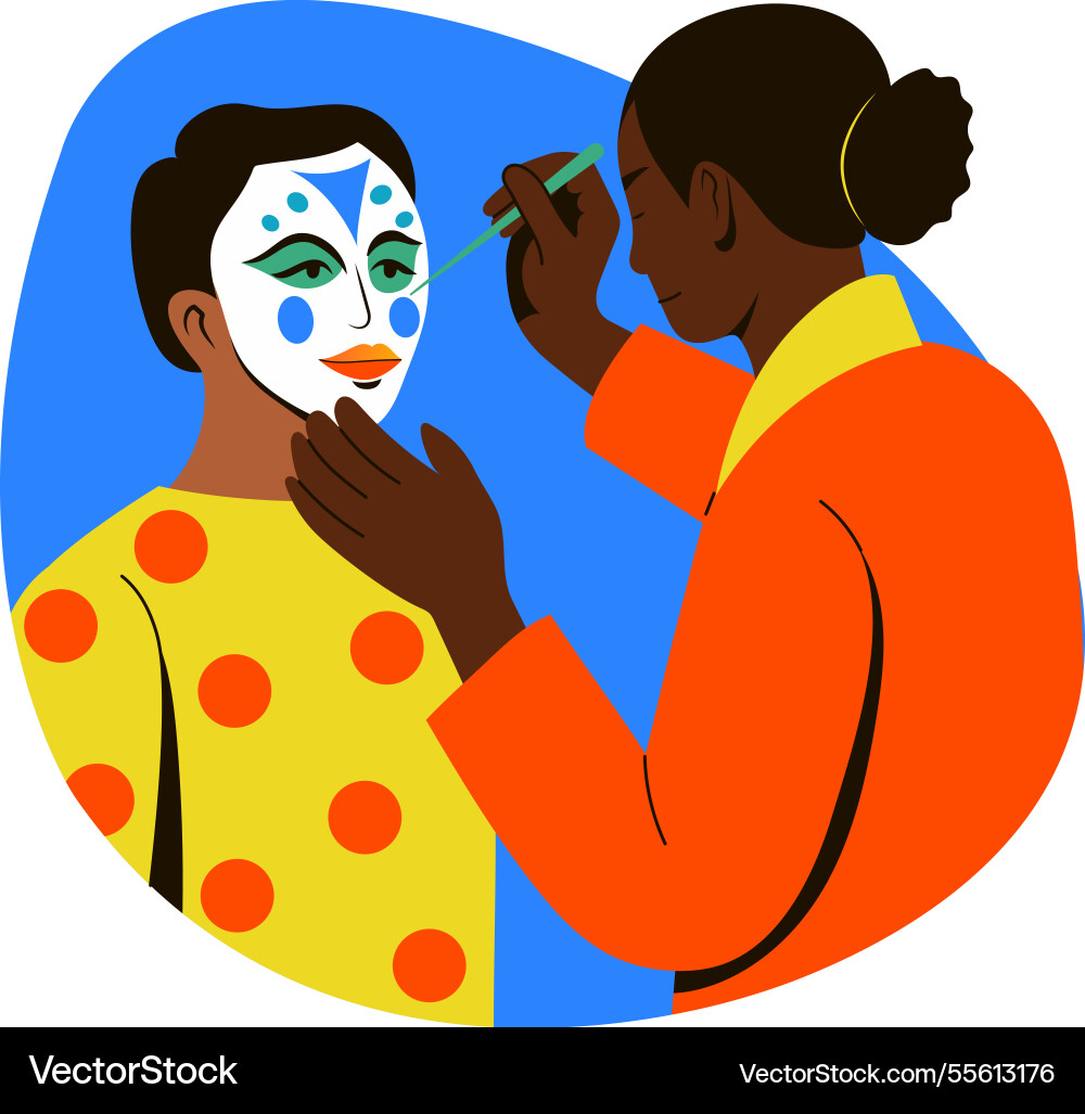 Makeup artist Royalty Free Vector Image - VectorStock
