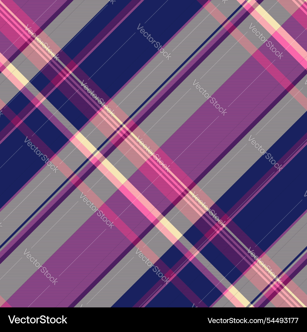 Contour texture seamless fabric quilted plaid Vector Image
