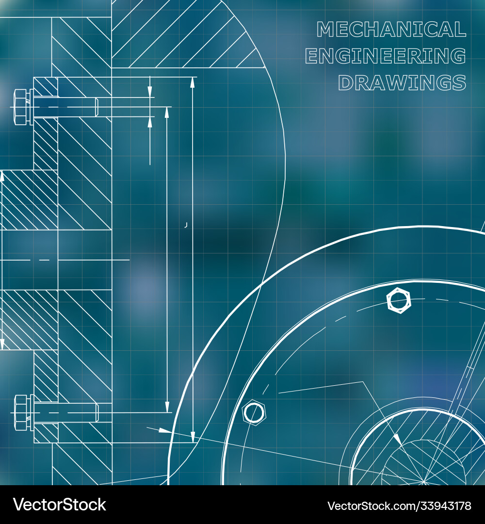 Blue background grid technical mechanical – Royalty-Free Vector ...