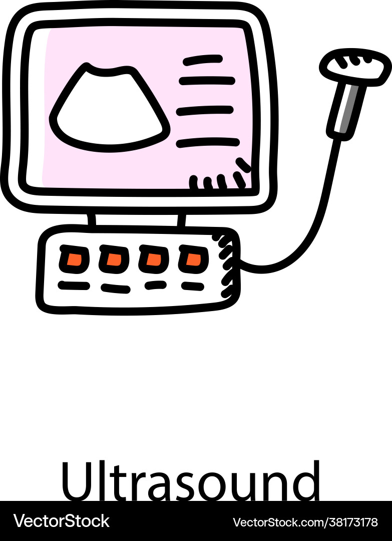 Ultrasound Royalty Free Vector Image - VectorStock