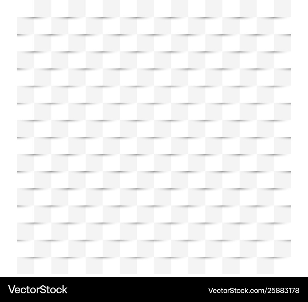 White Geometric Paper Pattern Royalty Free Vector Image