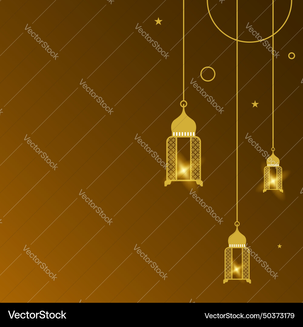 Lantern design frame element collection Royalty Free Vector