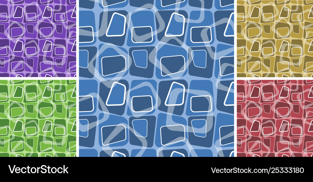 Abstract background set Royalty Free Vector Image