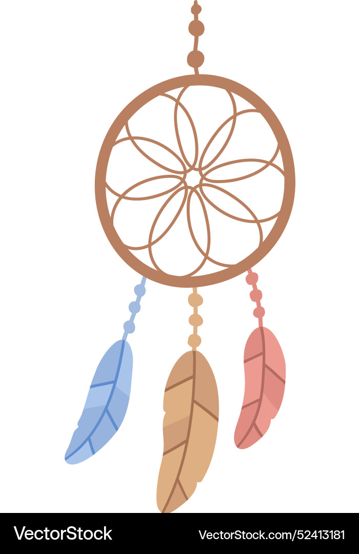 Dream catcher Royalty Free Vector Image - VectorStock