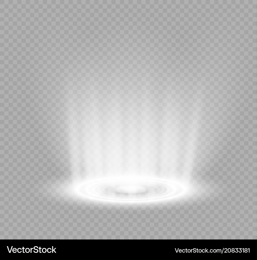 Futuristic Magic Portal Light Effect Royalty Free Vector