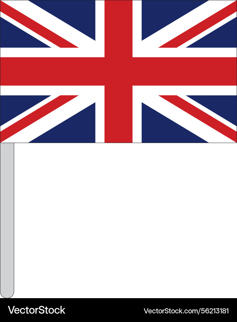 Uk flag icon Royalty Free Vector Image - VectorStock
