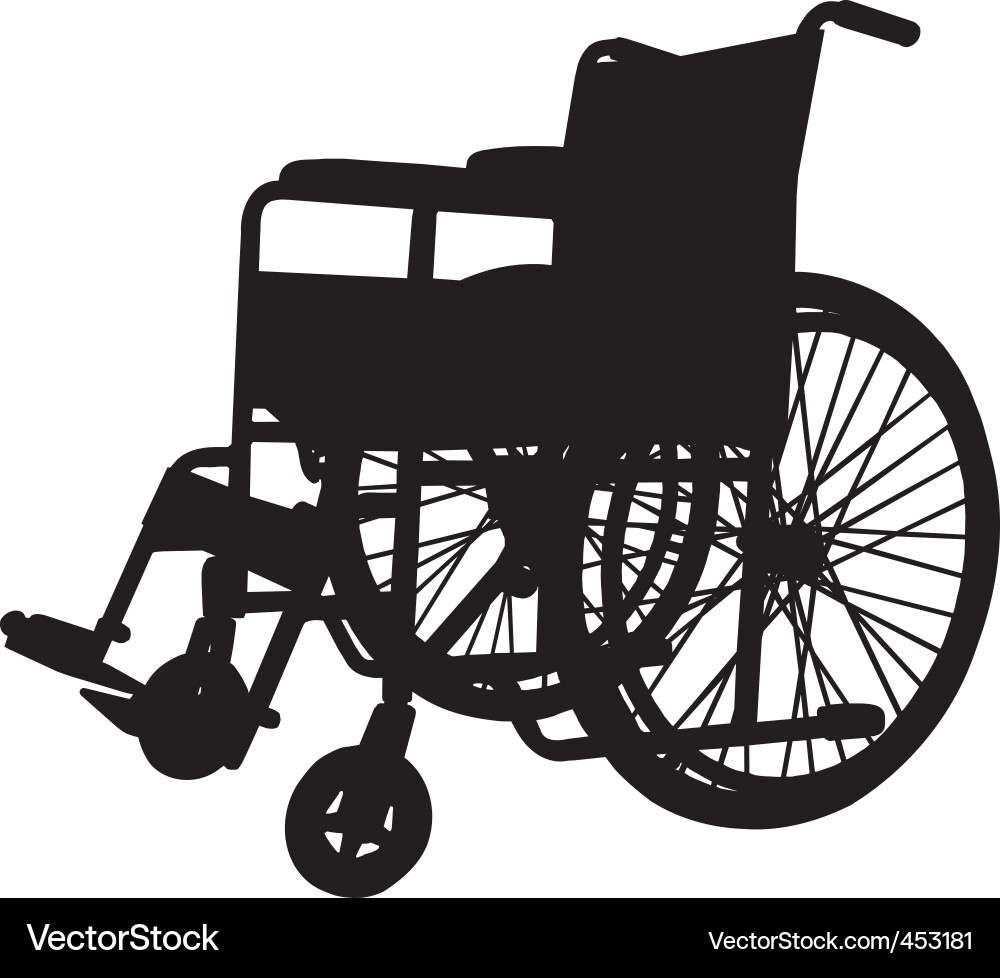 Wheelchair Royalty Free Vector Image - VectorStock