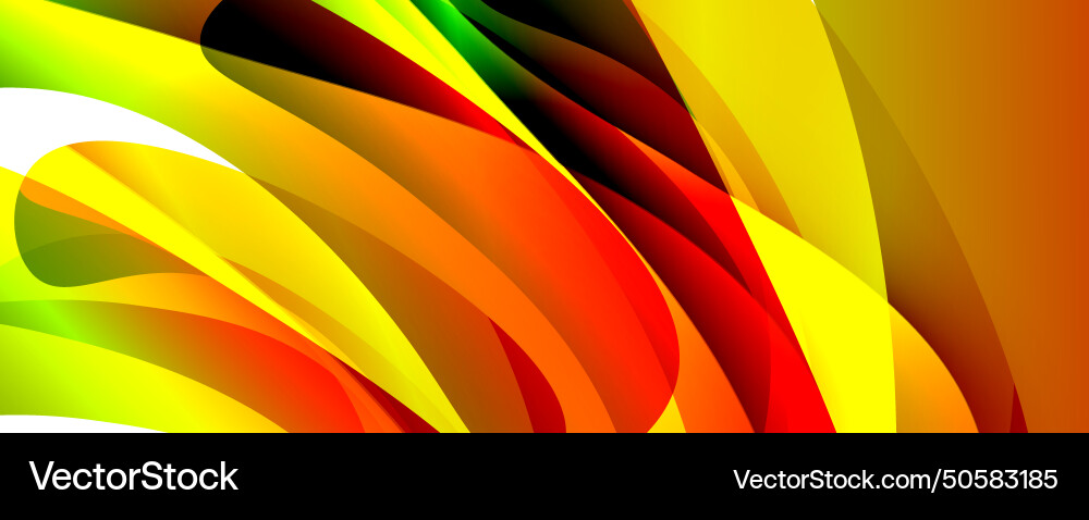Colorful curve design concept Royalty Free Vector Image
