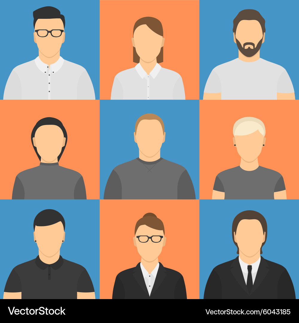 Human Template Lizenzfreies Vektorbild - VectorStock