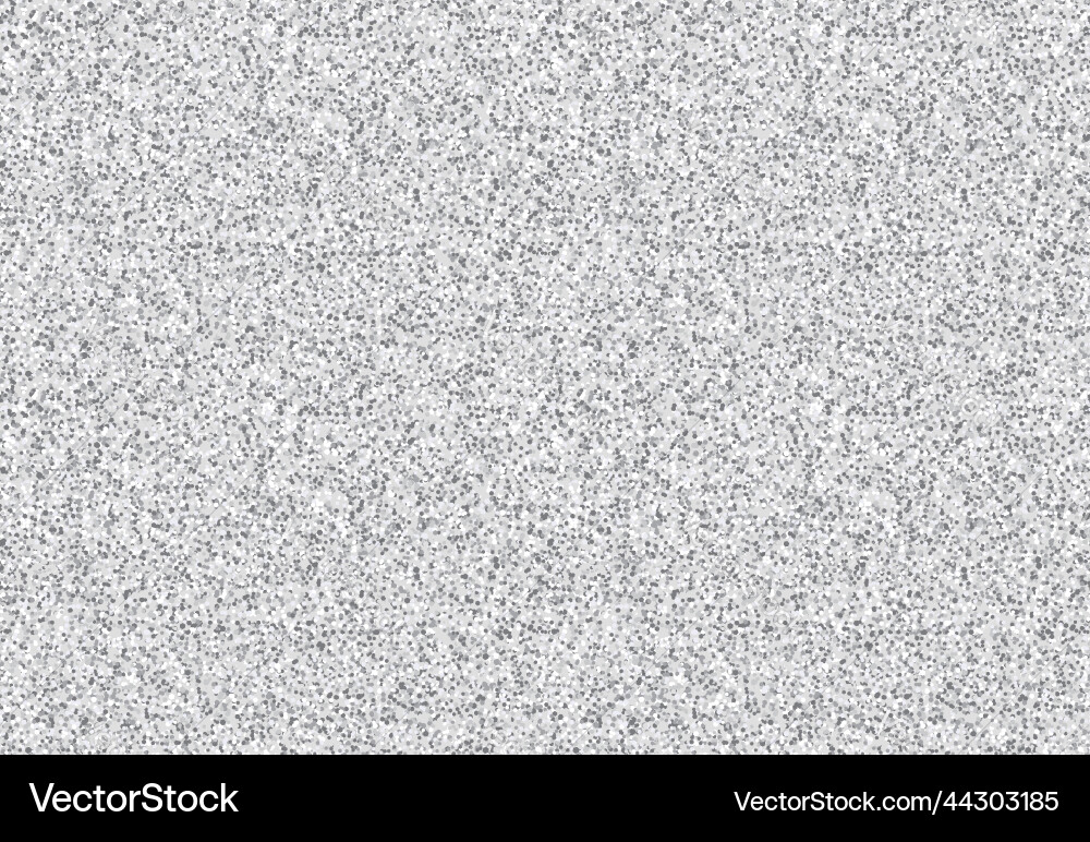 Silver Glitter Seamless Pattern Royalty Free Vector Image
