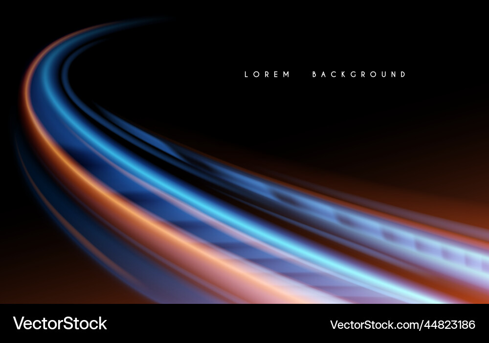 Abstract Light Motion Background Royalty Free Vector Image
