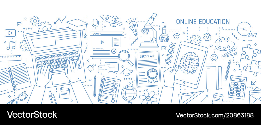 Computer Lineart Vector Images (over 120,000)