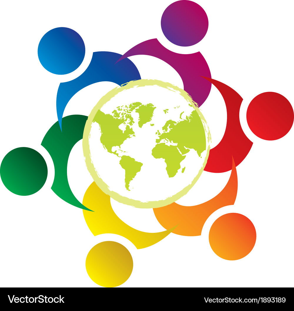 Collaboration and Teamwork Royalty Free Vector Image
