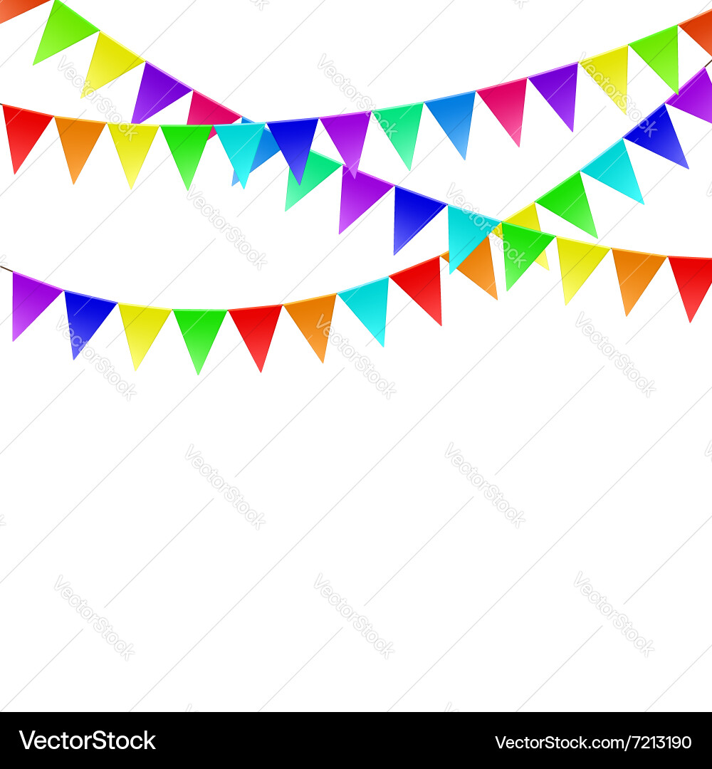 Colorful flags stock Royalty Free Vector Image