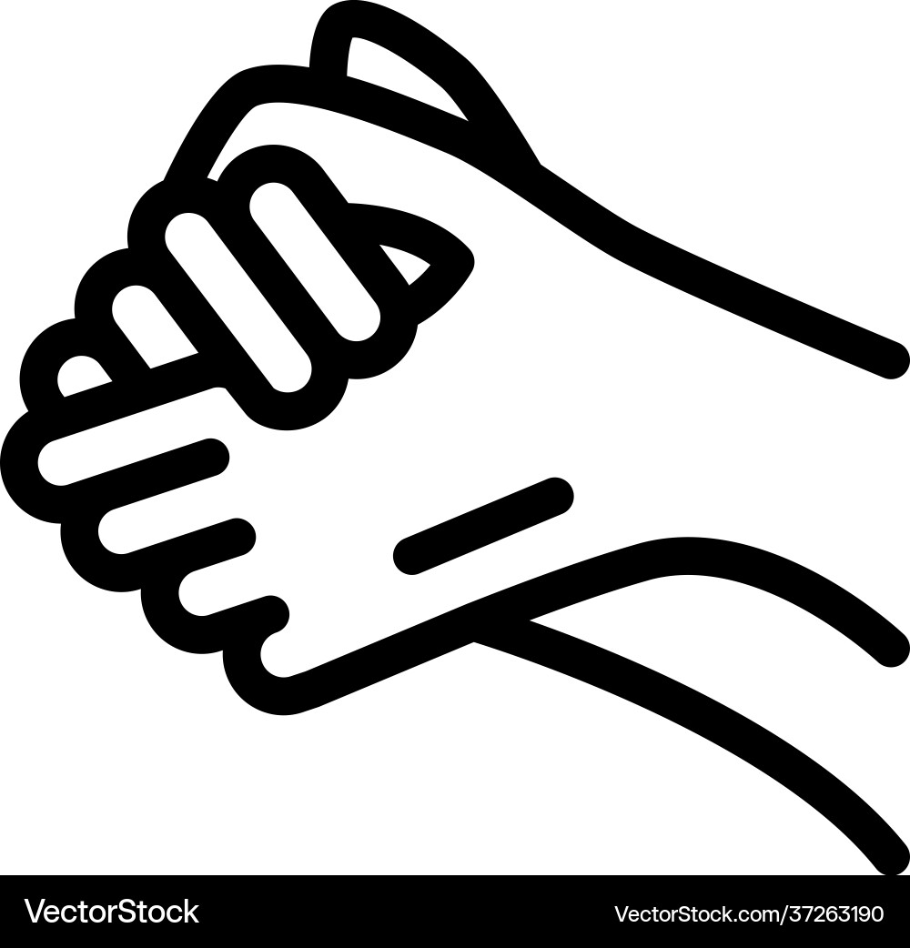 Rubbing hands Royalty Free Vector Image - VectorStock