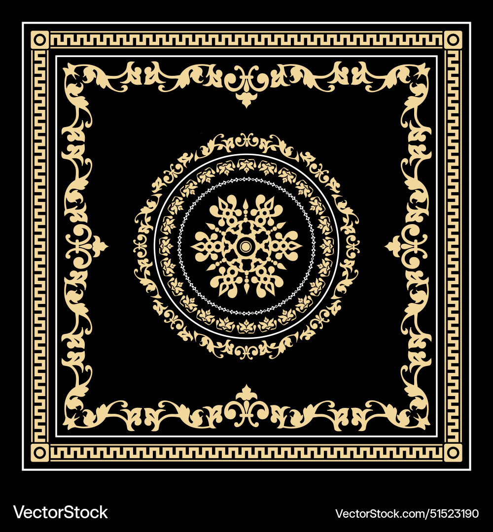 Seamless pattern decorated with precious stones Vector Image