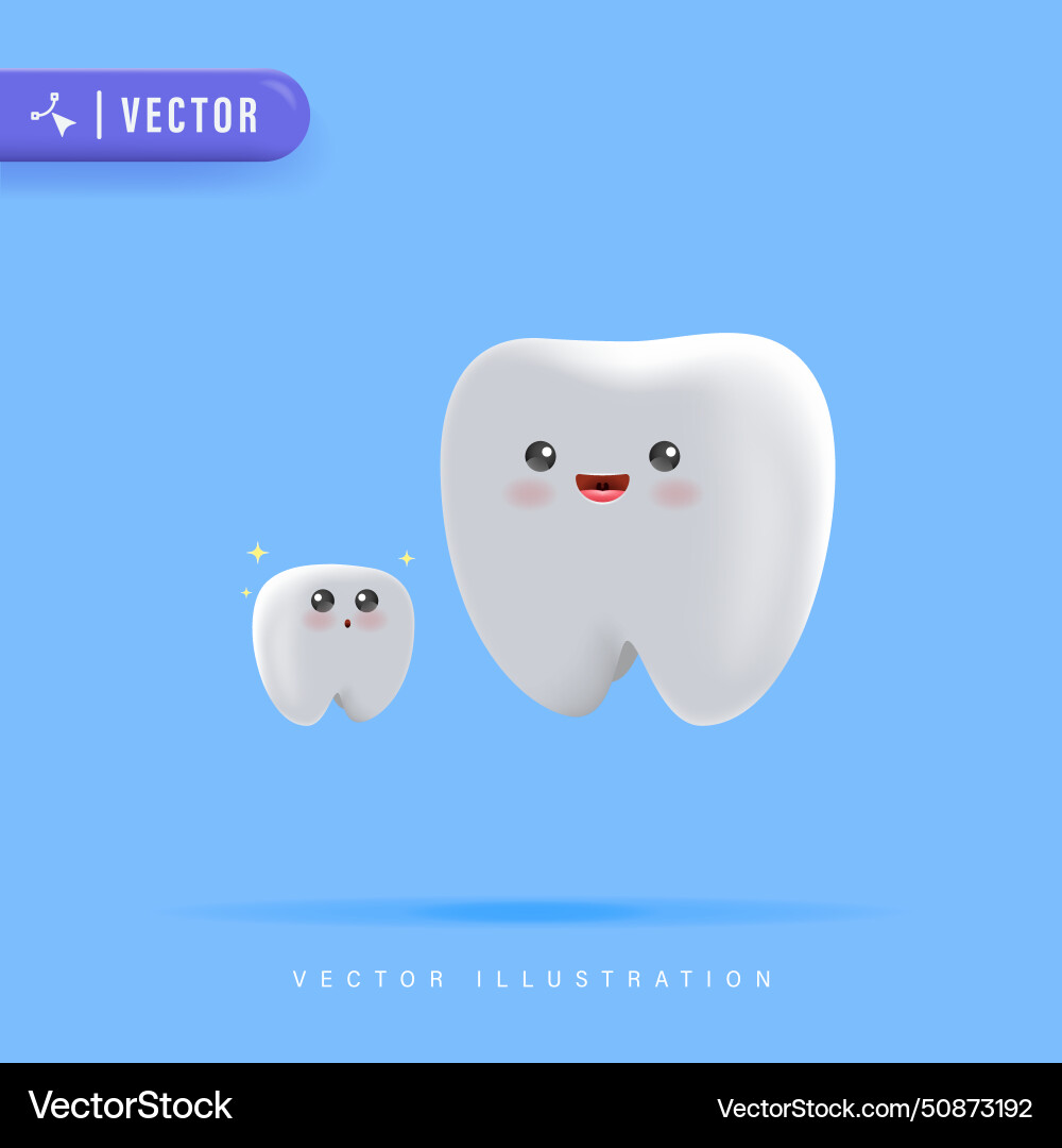 Tooth 37 Royalty Free Vector Image - VectorStock