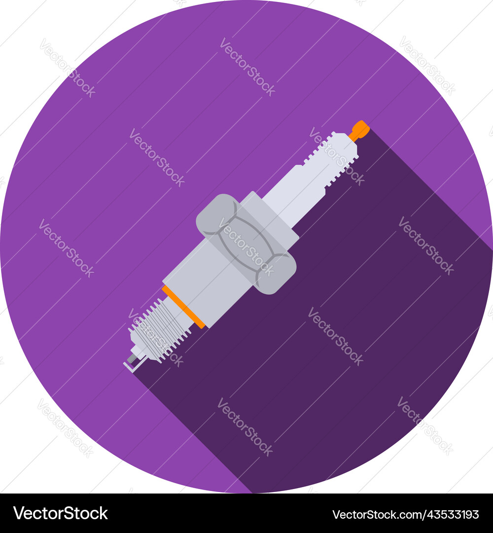 Spark plug icon Royalty Free Vector Image - VectorStock