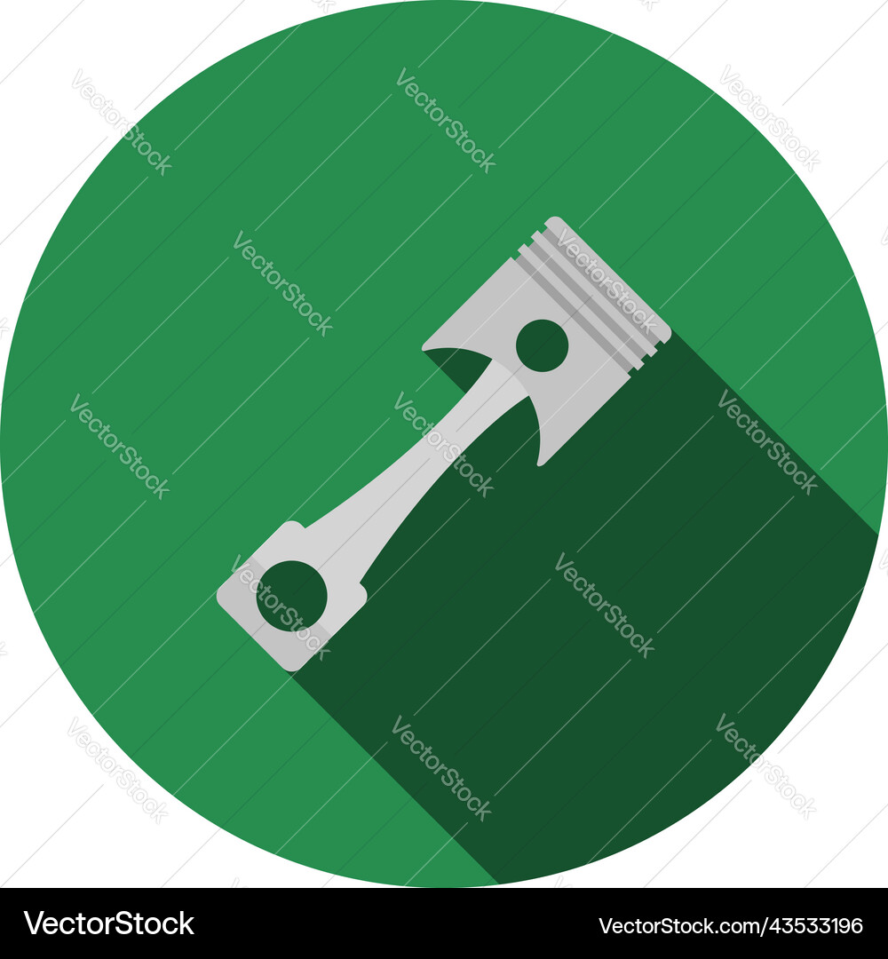 Car motor piston icon Royalty Free Vector Image