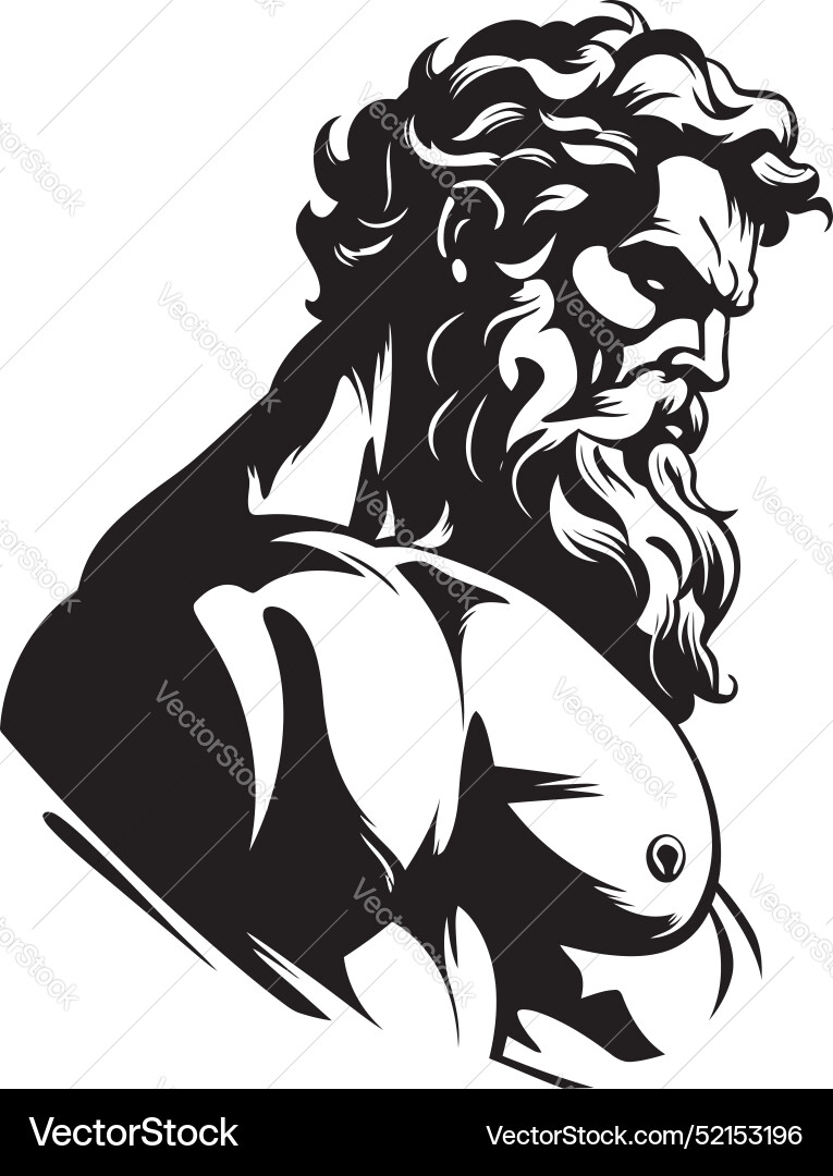 Hercules legacy iconic emblematic symbol mighty Vector Image