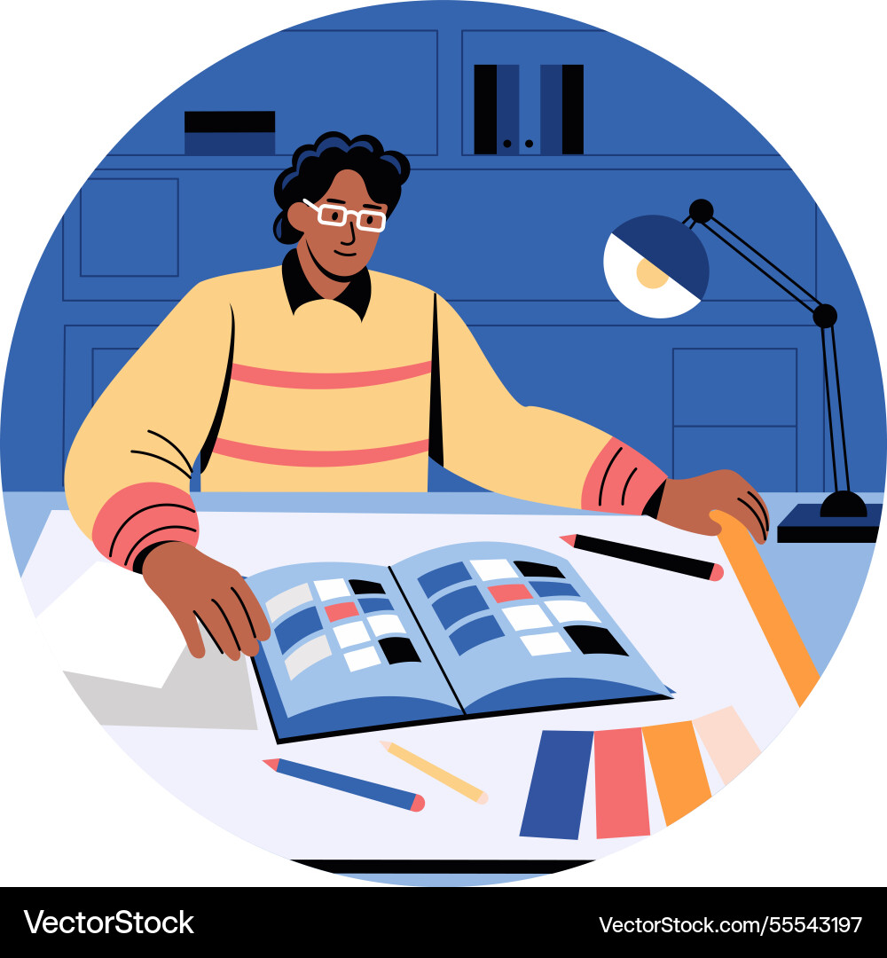 Designer Royalty Free Vector Image - VectorStock