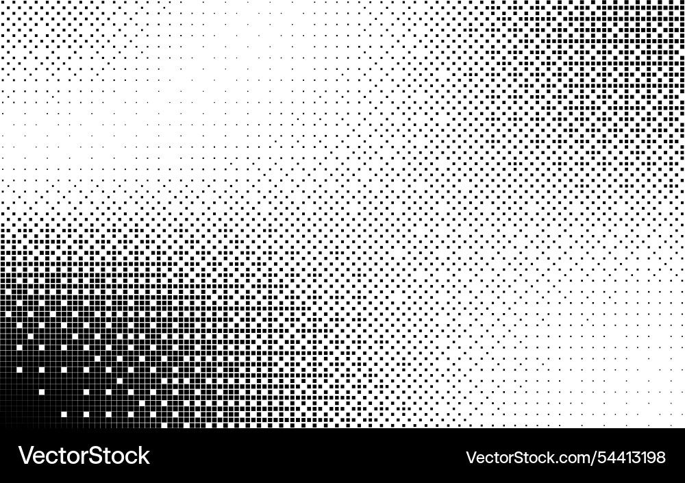Of monochrome bitmap Royalty Free Vector Image