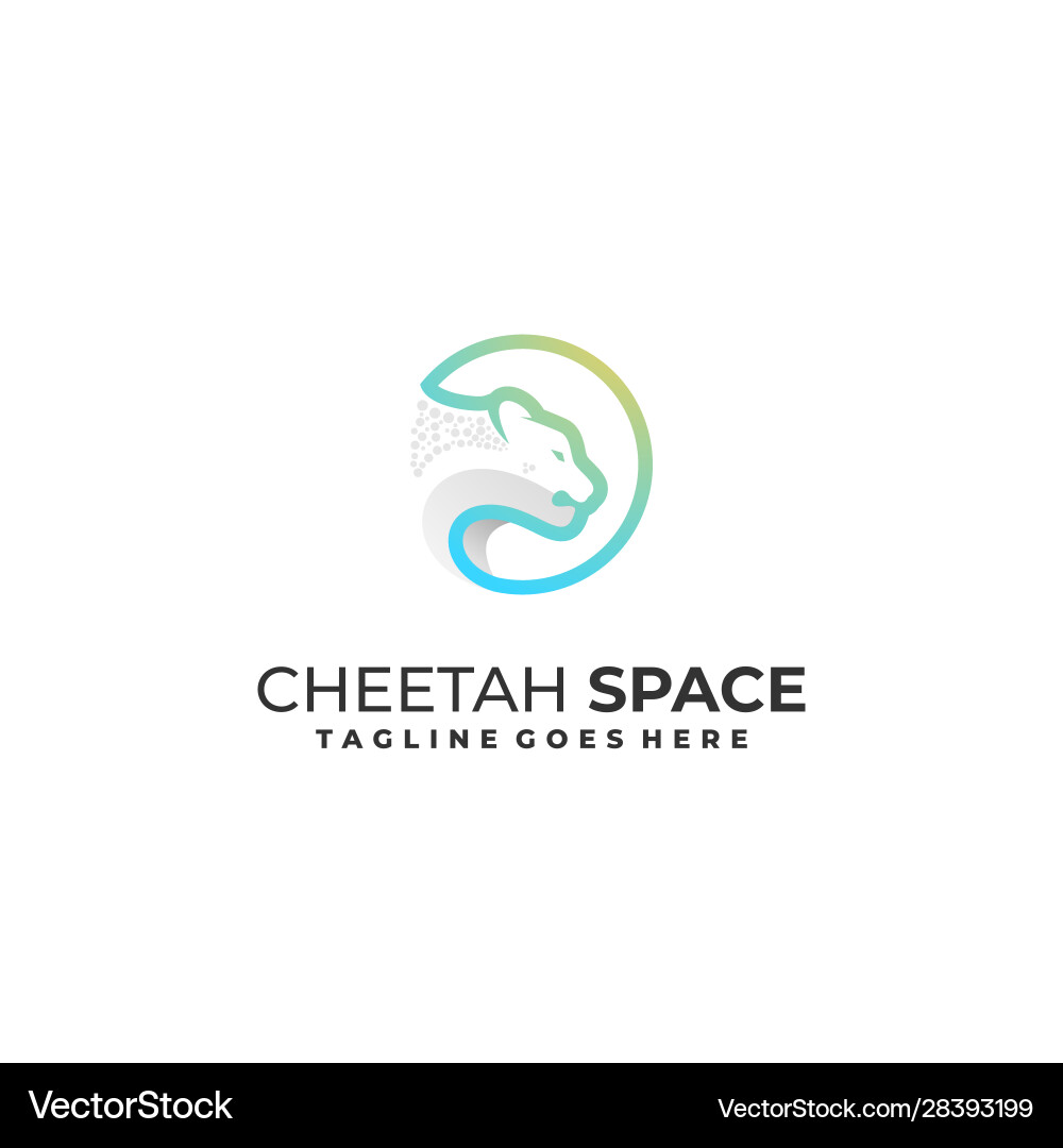 Cheetah template Royalty Free Vector Image - VectorStock