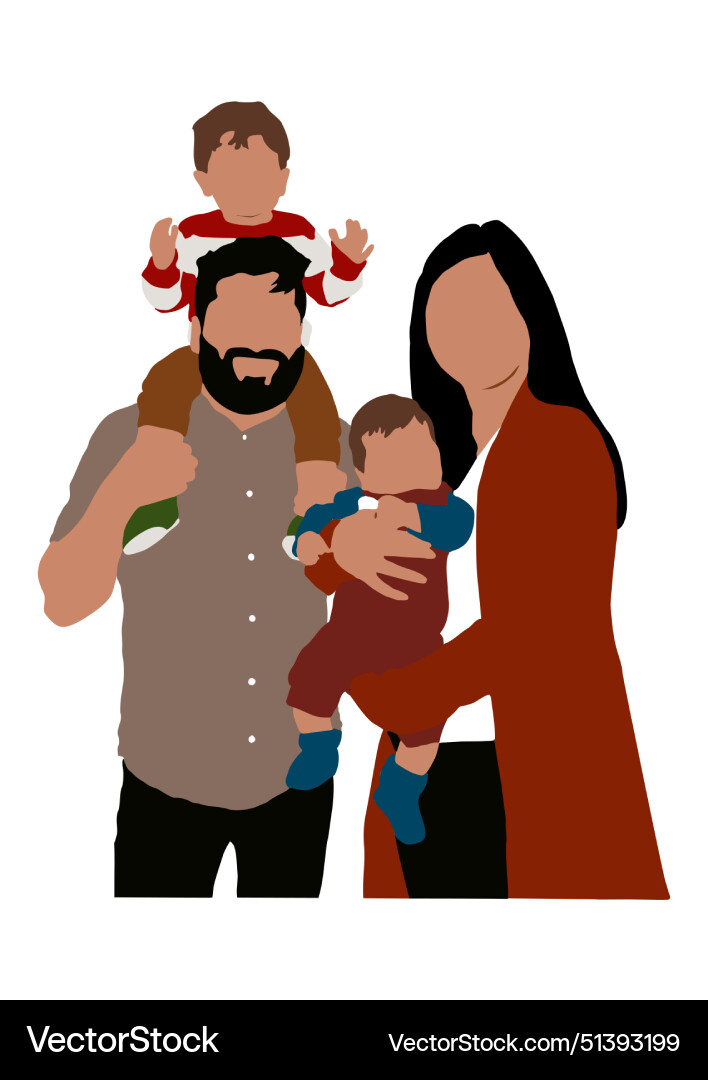 Family Royalty Free Vector Image - VectorStock