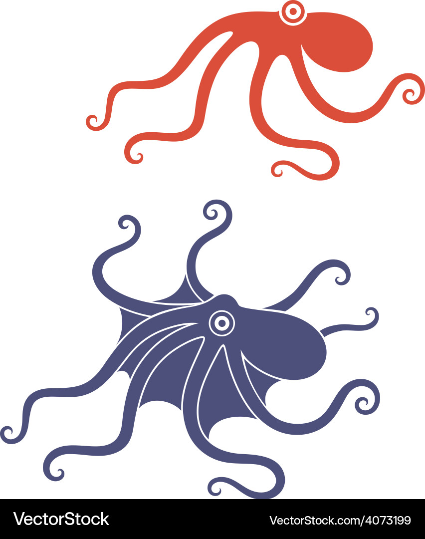 Octopus Royalty Free Vector Image - VectorStock