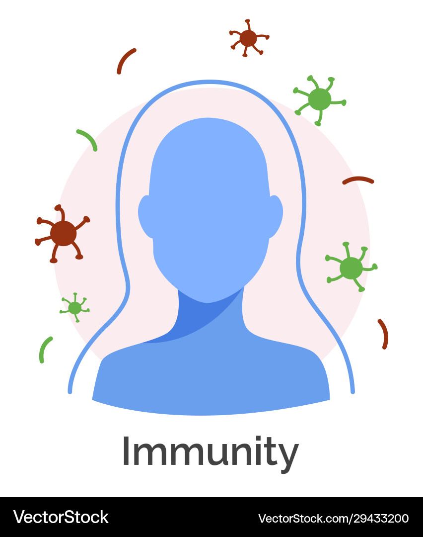 Immune Defense System Royalty Free Vector Image