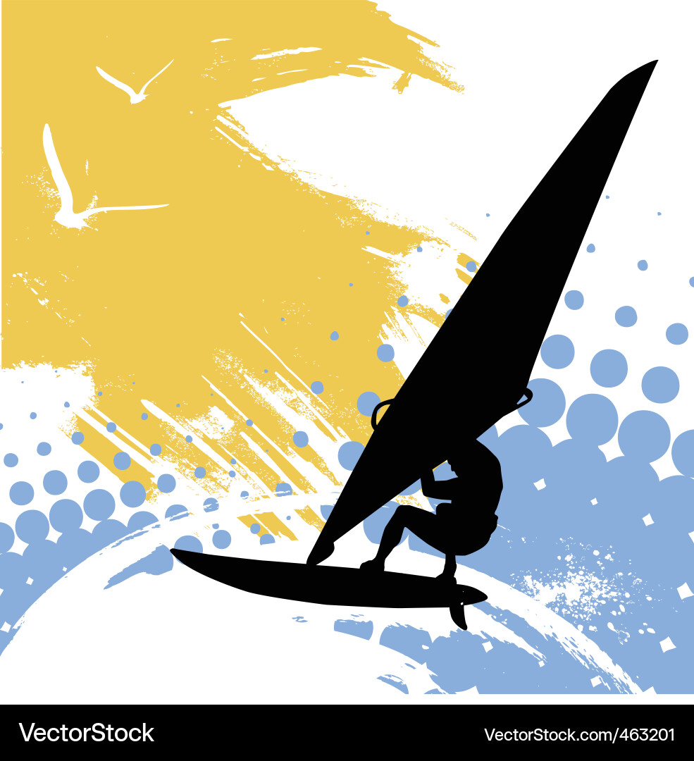 Surfing Royalty Free Vector Image - VectorStock