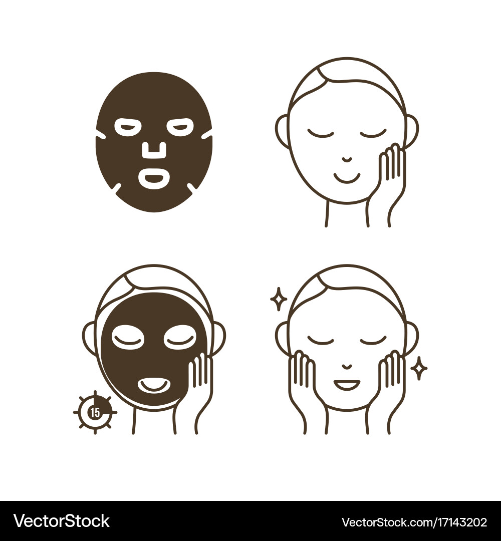 Step Facial Mask Vector Images (over 540)
