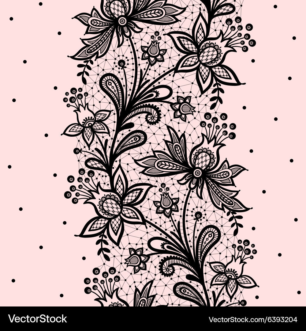 Vertical seamless pattern Royalty Free Vector Image