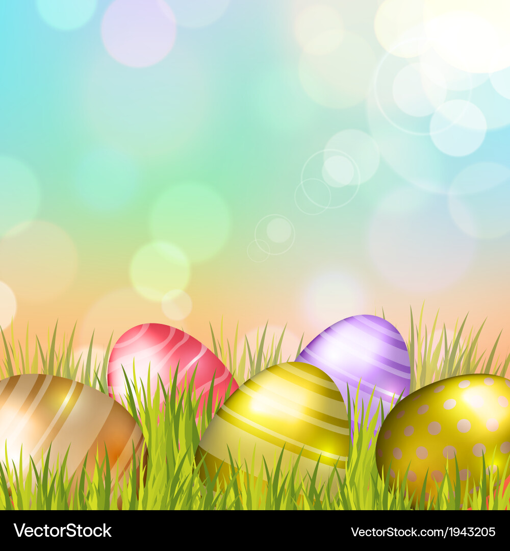 Easter Bokeh Background Vector Images (over 930)