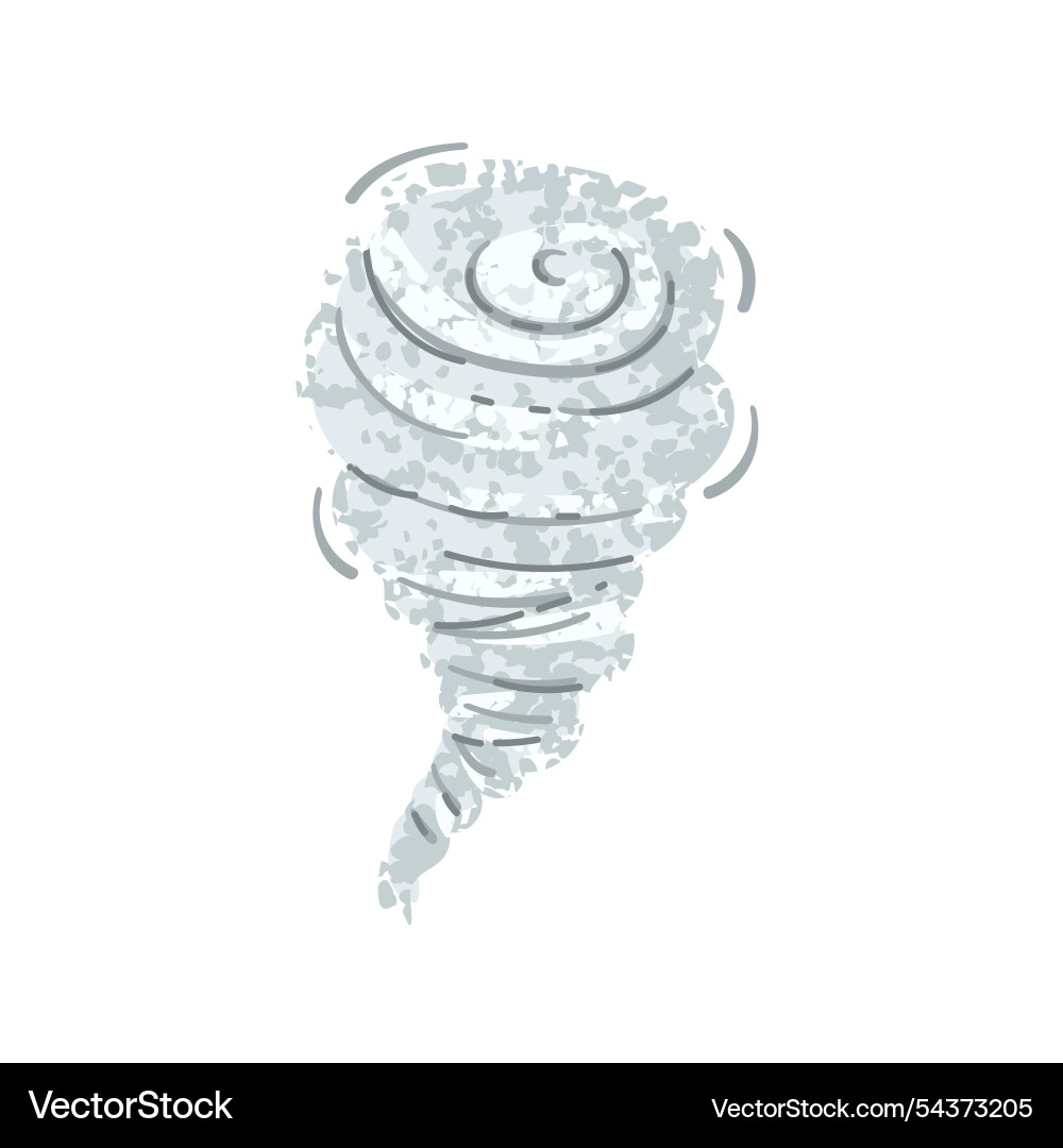 Tornado colorful Royalty Free Vector Image - VectorStock
