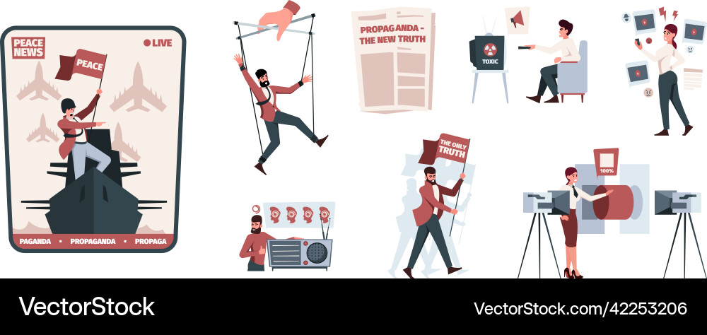 Human psychology manipulation people violence Vector Image