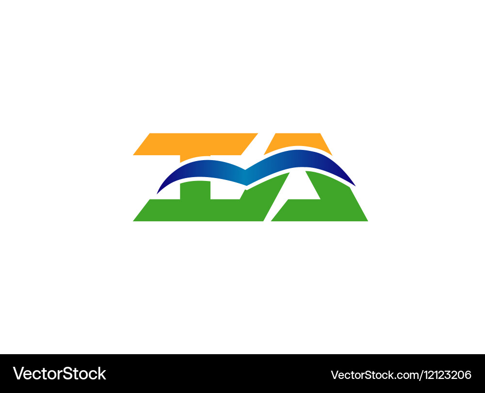 Ia logo Royalty Free Vector Image - VectorStock