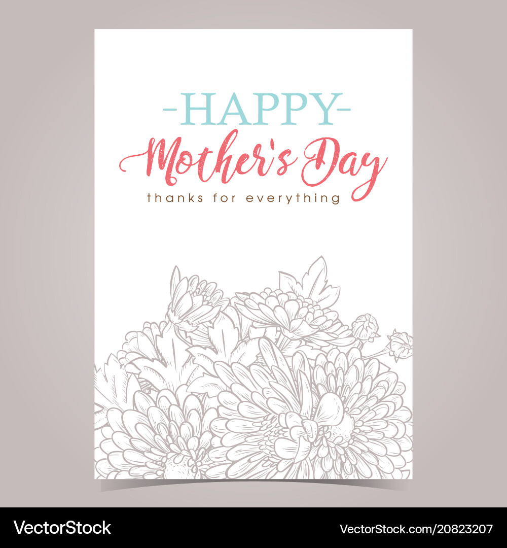 Greeting card design Royalty Free Vector Image